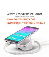 China COMER security desktop display devices for alarm smartphone stands retail shops for mobile phone accessories store for sale