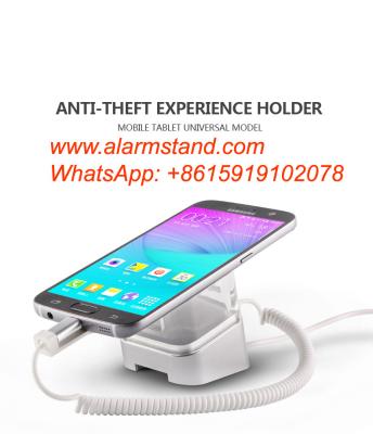 China COMER Security Display Alarm with gripper stand for cell phone for cellular phone retailer stores for sale