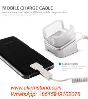 China COMER security desktop display devices for alarm smartphone stands retail shops for mobile phone accessories store for sale