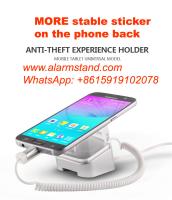 China COMER anti-theft cable locking cellular phone security display acrylic stands for sale