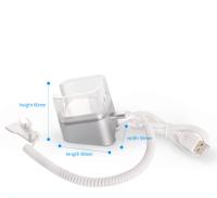 China COMER anti-theft cable locking cellular phone security display acrylic stands for sale