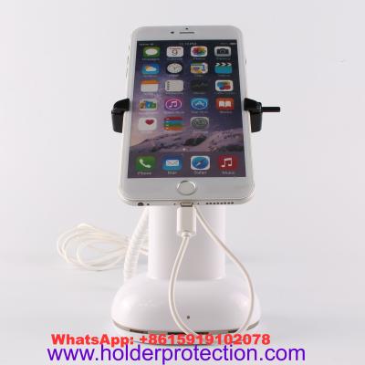 China COMER anti-theft security alarm cable locking Gripper stand for gsm mobile display for sale