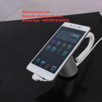 China COMER anti-theft cable locking devices Alarm Security Display Cell Phone Charger Holder for sale