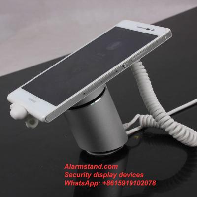 China COMER anti-theft cable lock retractable Secure Display Stand Mobile Phone Security Alarm Lock brackets for sale