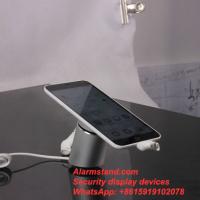 China COMER anti-lost alarm Aluminum Cell Phone Holder Mobile Phone Stand Universal Desktop Charging Dock for iPhone Huawei/LG for sale