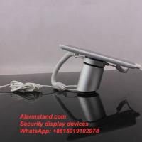 China COMER anti-lost alarm Aluminum Cell Phone Holder Mobile Phone Stand Universal Desktop Charging Dock for iPhone Huawei/LG for sale
