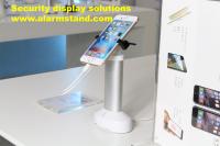 China COMER anti-theft clamp locking devices security cellphone alarm table display system tablet stand for sale