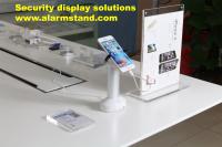 China COMER security alarm gripper stand for cellphone with charging display for sale