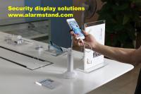 China COMER security alarm gripper stand for cellphone with charging display for sale