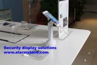 China COMER security alarm gripper stand for cellphone with charging display for sale