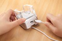 China COMER anti-theft alarm locking devices Functional Security desktop Display Stand for sale