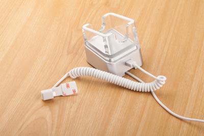 China COMER alarmed display sensor cable lock devices for Anti-theft smartphone alarm stands for sale