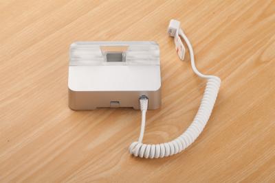 China COMER Security Systems accessories stores Cell phone alarm charging acrylic display stand holder for sale