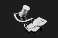 China COMER anti-theft cable locking devices for cellphone Gripper security counter displays for sale
