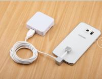 China COMER 2 USB port Alarm System Cellphone TABLETOP security display Acrylic holders for sale