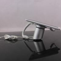 China COMER cell phone mobile phone stand holder rack for secure anti-theft with sensor alarm magnetic cable for sale