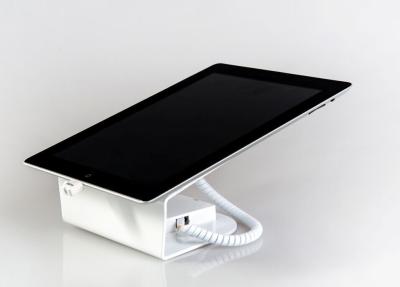 China COMER anti-theft cable locking security tablet computer display racks with alarm and charging for sale