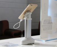 China COMER anti-theft counter display devices Universal Mobile Phone security Stand Holders with alarm for sale