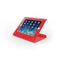 China COMER anti theft lock tablet counter-top display mounted 360 degree rotating tablet stand for digital retail stores for sale