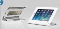 China COMER anti-theft lock bracket counter-top display mounting 360 degree rotating tablet stands for digital retail stores for sale