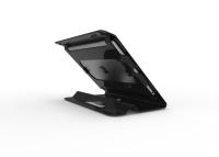 China COMER anti theft lock tablet counter-top display mounted 360 degree rotating tablet stand for digital retail stores for sale