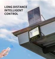 China 60w Cool White 2000 Lumen Solar Powered LED Floodlight Remote Control for sale