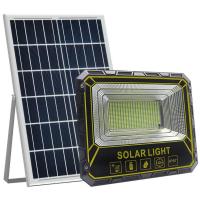 China 60w Cool White 2000 Lumen Solar Powered LED Floodlight Remote Control for sale
