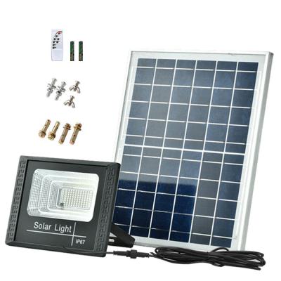 China 110w Outdoor Courtyard Led Solar Powered Flood Lamps Ip67 Waterproof for sale