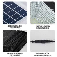 China 200W IP67 waterproof solar powered outside security lights led floodlight for sale