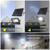 China 200W IP67 waterproof solar powered outside security lights led floodlight for sale