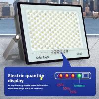 China Four In One Lamp Beads Solar Landscape FloodLights IP67 With Remote for sale