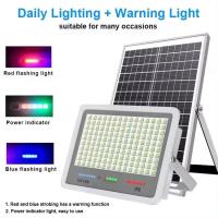 China 300w High Powered Solar Security Lights IP67 Solar Panel Garden Lights Outdoor for sale