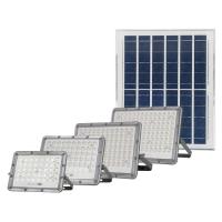 China Polysilicon Solar Floodlight 100W Waterproof Solar Powered LED Flood Light for sale