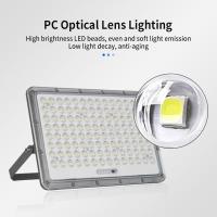 China 150W Four Core Nano Lamp Beads Solar Security Light With Remote Control / Timer for sale