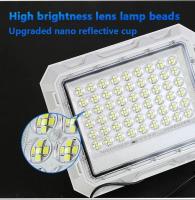 China 100w Waterproof Polysilicon Solar Powered Security Light With Remote Control for sale