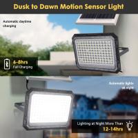 China Cool White Solar Powered Floodlights Ip67 Waterproof 60w Solar Flood Light for sale