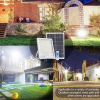 China 200W Cool White Solar Landscape Flood Lights With Remote Control for sale