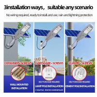 China 200W Split Solar Street Light , Rechargeable Smart Solar Garden Lights for sale