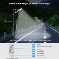 China Waterproof Full Screen Split Solar Street Light 100w Price for sale