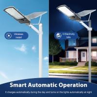 China Outdoor Solar Energy Street Lamp IP65 Solar Street Light With Inbuilt Lithium Ion Battery for sale