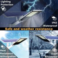 China Outdoor Solar Energy Street Lamp IP65 Solar Street Light With Inbuilt Lithium Ion Battery for sale