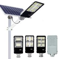China Solar Street Lights Outdoor Waterproof Wall Mounted Solar Street Light 100W for sale