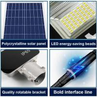 China Custom Split Solar Street Light 100 Watt Commercial Solar Street Light With Remote Control for sale