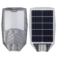 China High Power LED Solar Street Light 50w All In One Solar Street Light With Radar Sensor for sale