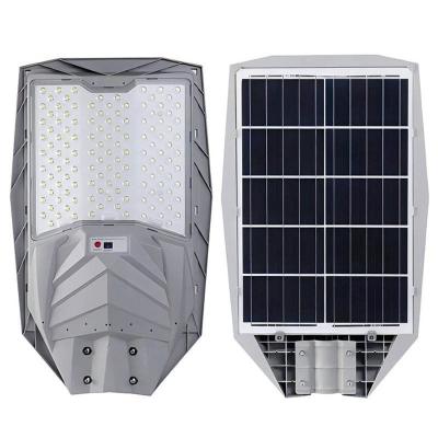 China High Power LED Solar Street Light 50w All In One Solar Street Light With Radar Sensor for sale