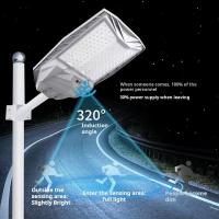 China 100W Outdoor Waterproof Solar Street Light Lithium Battery for Highway Sensor for sale