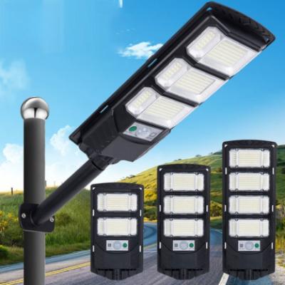 China All In One Integrated Solar Street Light 120W 120Lm/w Solar Powered LED Street Lighting for sale