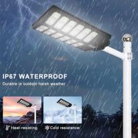 China Weather Resistant Integrated Solar Street Light IP67 All in One Solar Street Light 480W for sale
