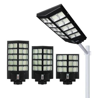 China 100w All In One Solar Street Light IP65 Waterproof Integrated Solar Street Lamps for sale