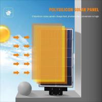 China 100w All In One Solar Street Light IP65 Waterproof Integrated Solar Street Lamps for sale